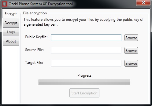 Ozeki VoIP PBX - How to use Ozeki Phone System XE Encryption tool to ...
